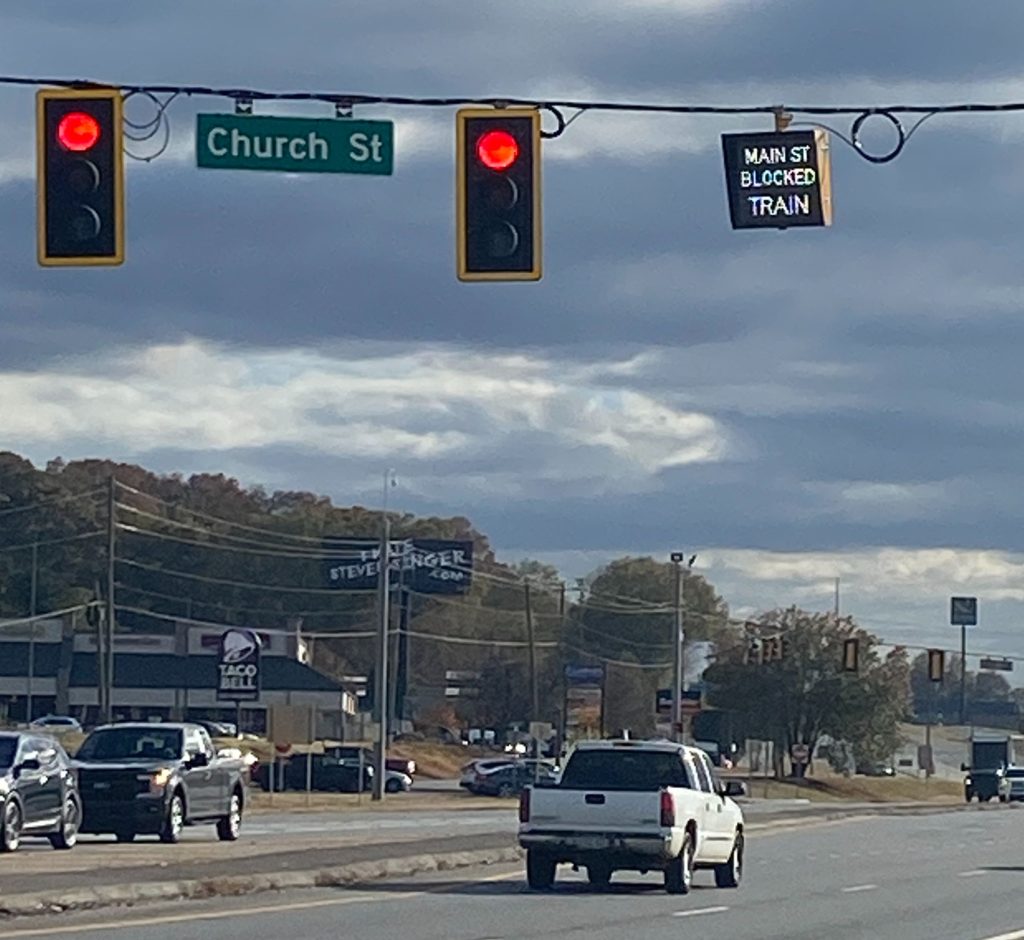 GDOT: NEW SIGNS IN CARTERSVILLE ALERT MOTORISTS TO BLOCKED RR CROSSINGS ...