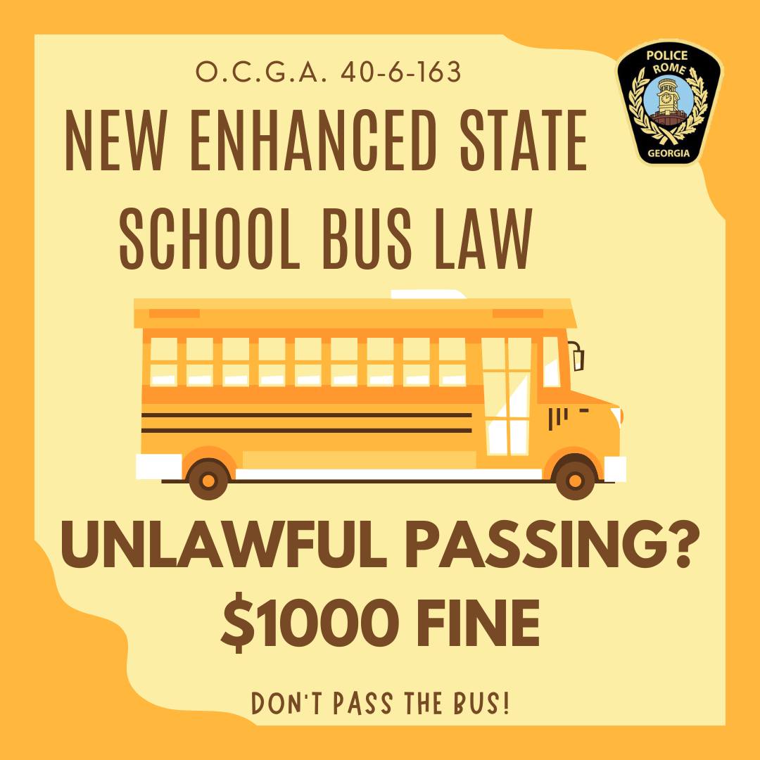 ROME POLICE DEPARTMENT AIMS TO EDUCATE LOCALS ON GEORGIA’S NEW SCHOOL ...