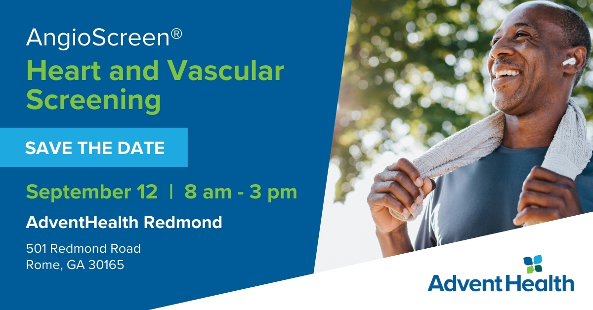 ADVENT HEALTH REDMOND TO HOST ANGIO SCREEN BUS | WLAQ-AM