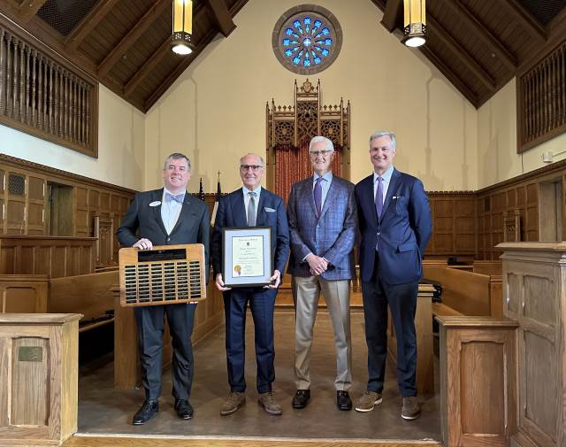 DARLINGTON SCHOOL: BROCK (’72) NAMED DISTINGUISHED ALUMNUS | WLAQ-AM