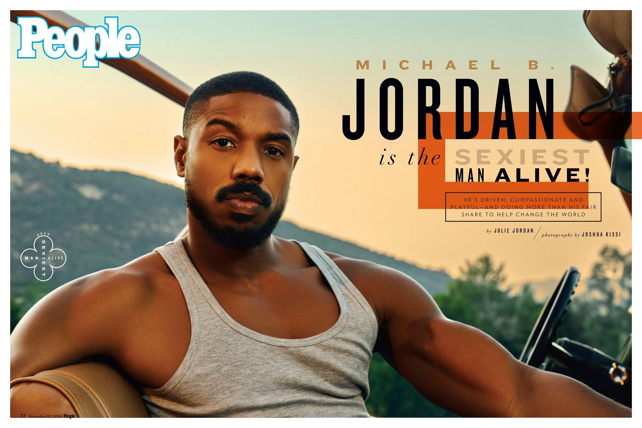 Michael B. Jordan Is People Magazine’s Sexiest Man Alive 2020: ‘The ...