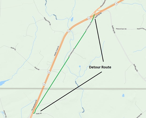 Route 15 To Be Shut Down In Frederick County | WFMD-AM