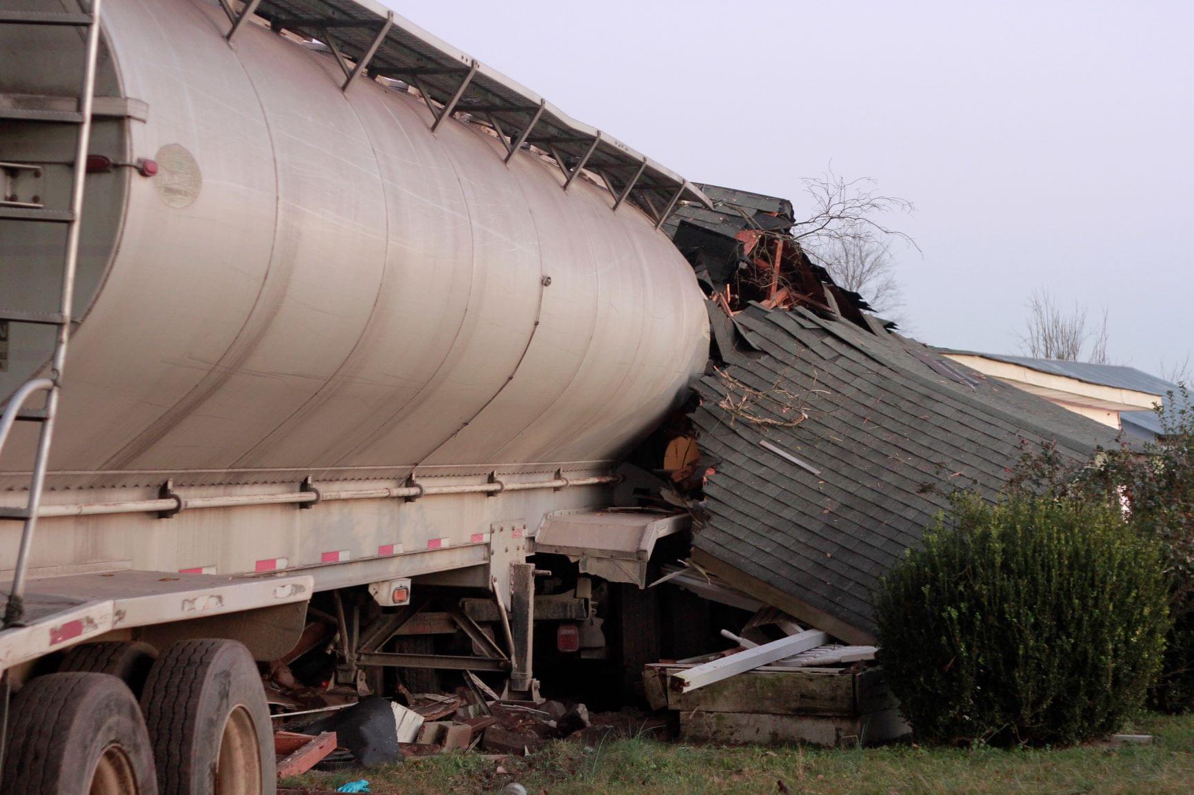 Tractor-Trailer Crashes Into Residence (PHOTO GALLERY) | Goldsboro ...