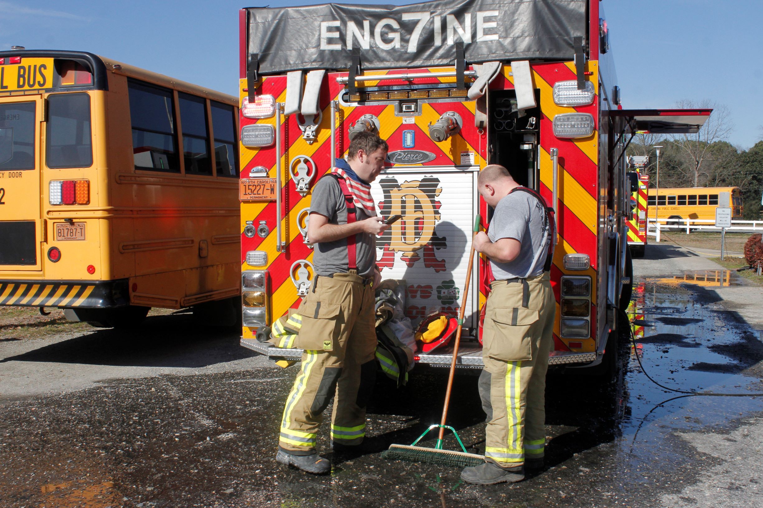 Firefighters Quickly Clear Smoke From Brogden Primary (PHOTO GALLERY ...