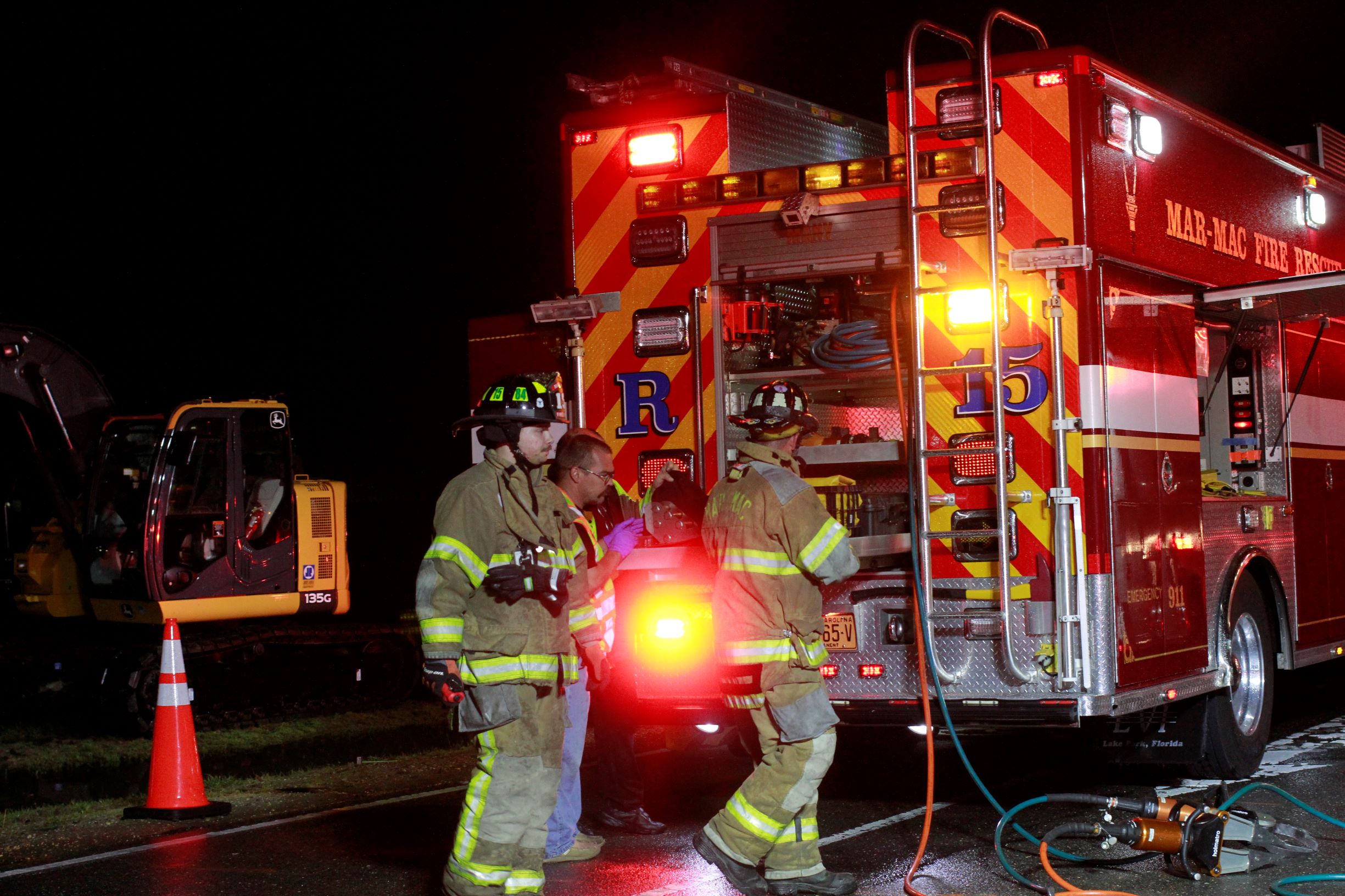 Mar-Mac Firefighters Assist Woman Trapped In Car After Crash With Truck ...