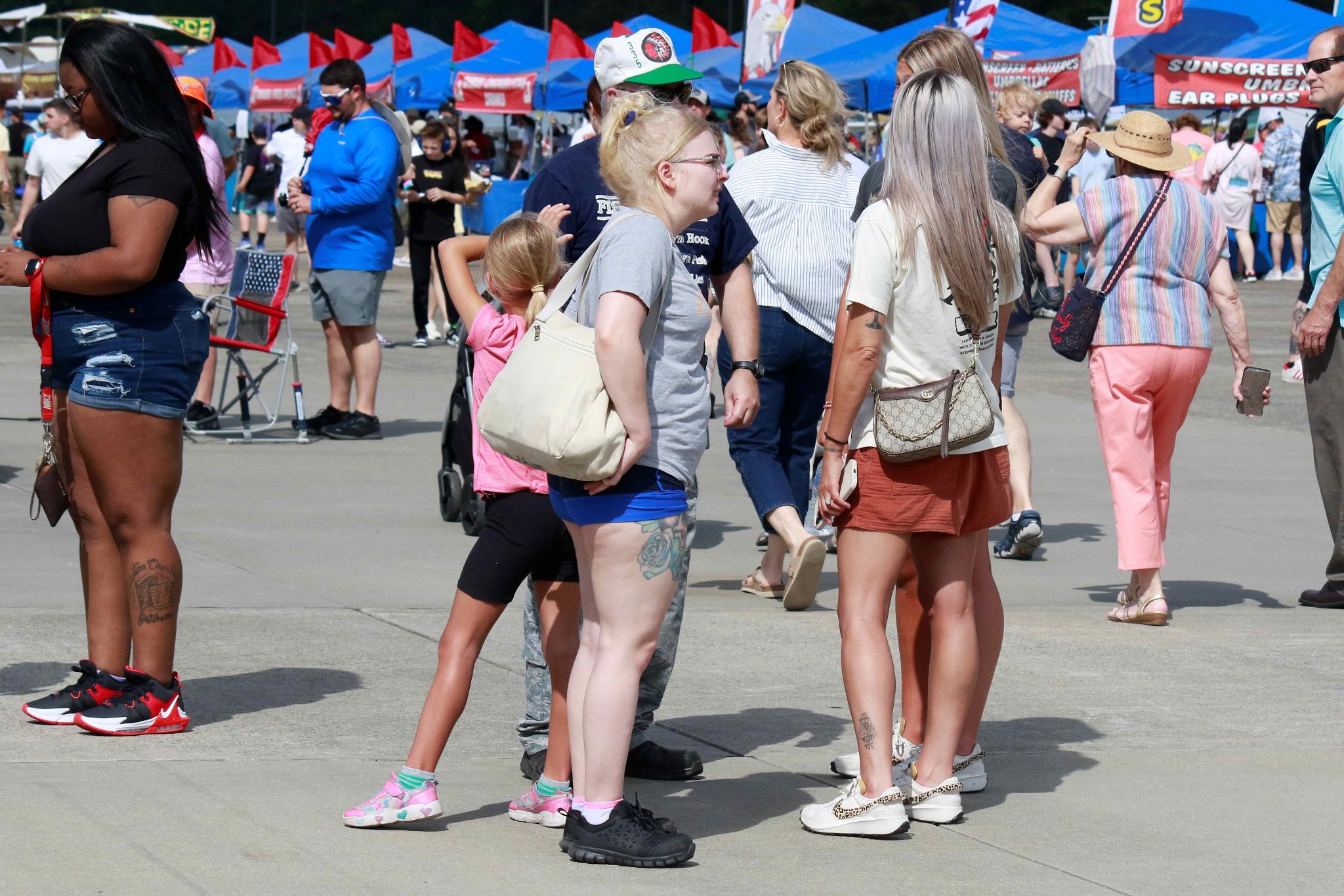 Massive Crowds Flock to Wings Over Wayne Air Show | Goldsboro Daily News