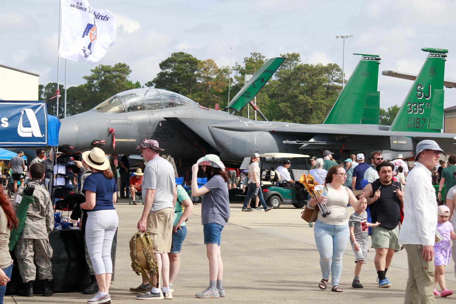 Massive Crowds Flock to Wings Over Wayne Air Show | Goldsboro Daily News