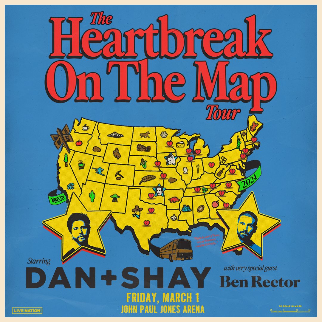 Dan + Shay’s Heartbreak On The Map Tour with Ben Rector: John Paul ...