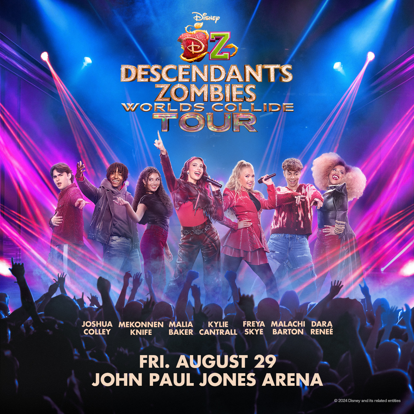 Disney Descendants/Zombies: Worlds Collide Tour | Friday August 29th ...