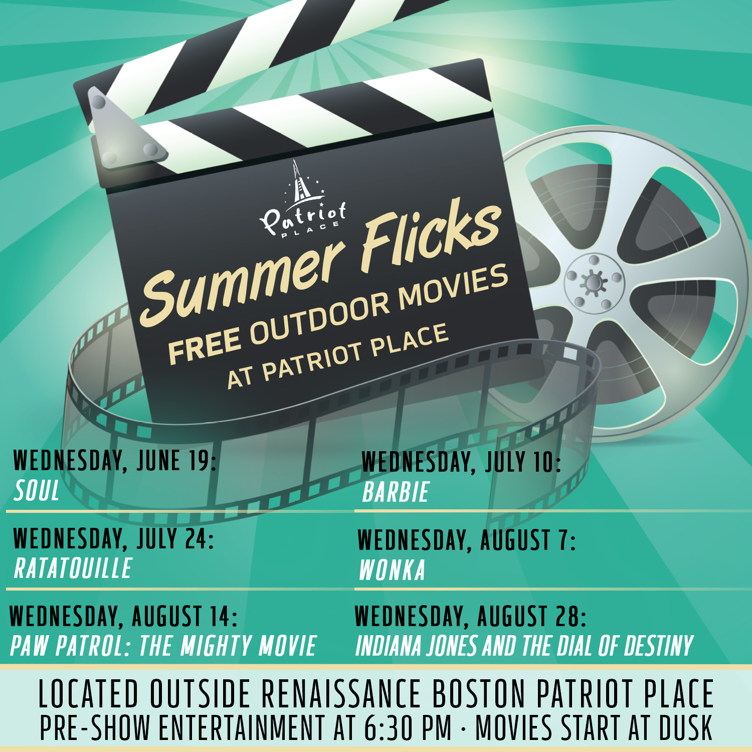 Summer Flicks at Patriot Place