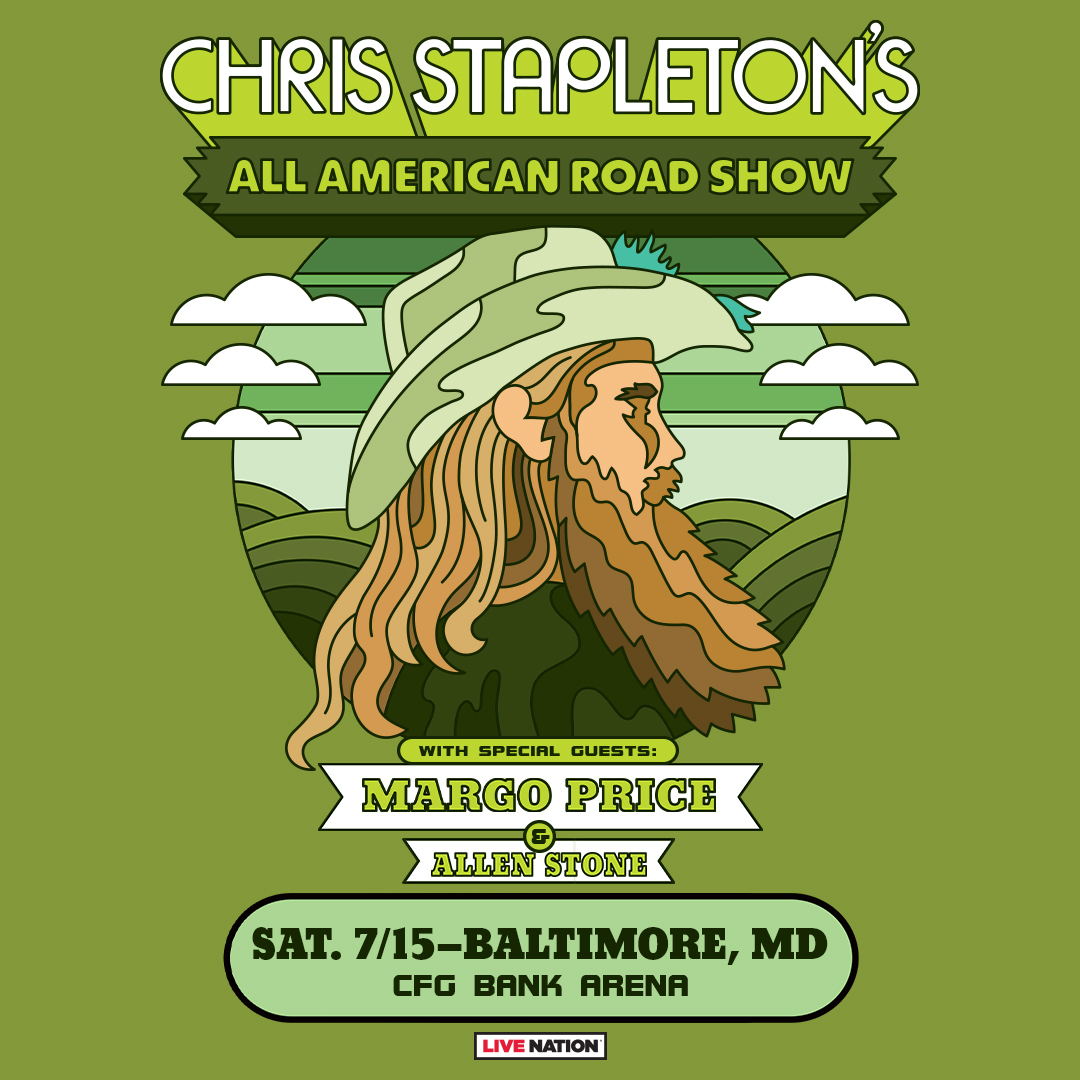 Chris Stapleton at CFG Bank Arena | WFRE-FM