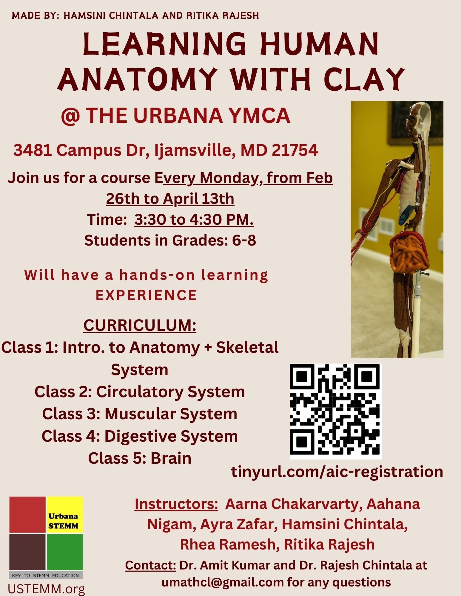 Learning Human Anatomy With Clay | WFRE-FM