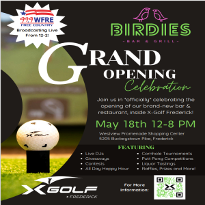 X-Golf Grand Opening | WFRE-FM