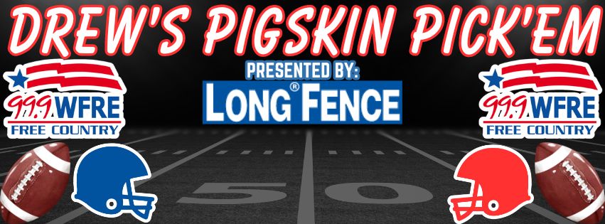 2024 Drew’s Pigskin Pick’Em! | WFRE-FM