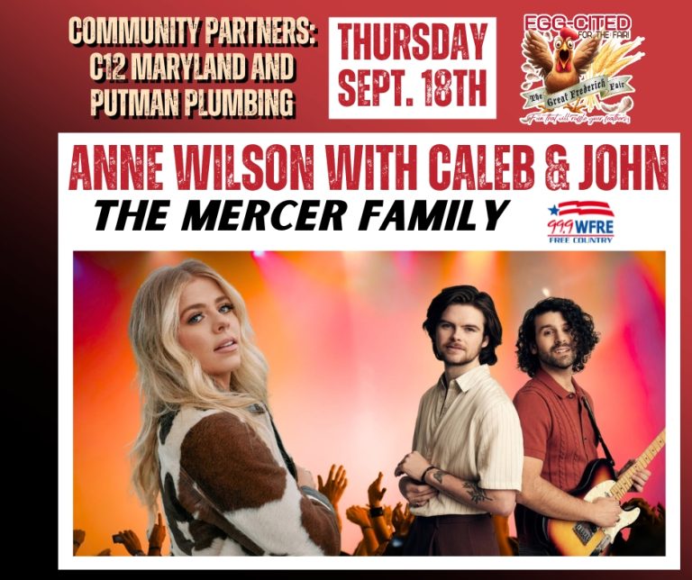 The 2025 Great Frederick Fair Event Schedule | WFRE-FM