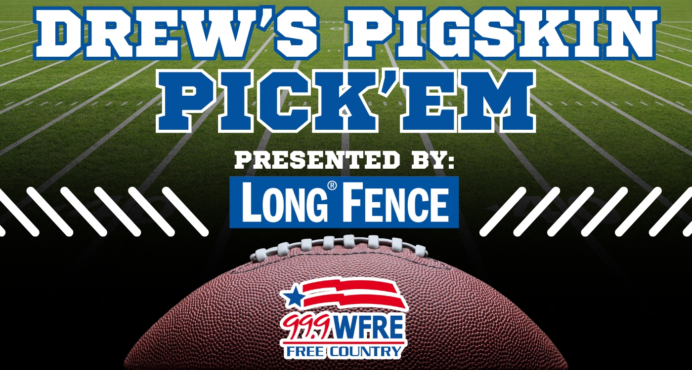 2025 Drew’s Pigskin Pick’Em! | WFRE-FM