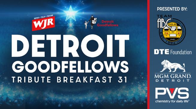 DETROIT GOODFELLOWS TRIBUTE BREAKFAST | FRIDAY, NOVEMBER 12, 2021 – WJR-AM