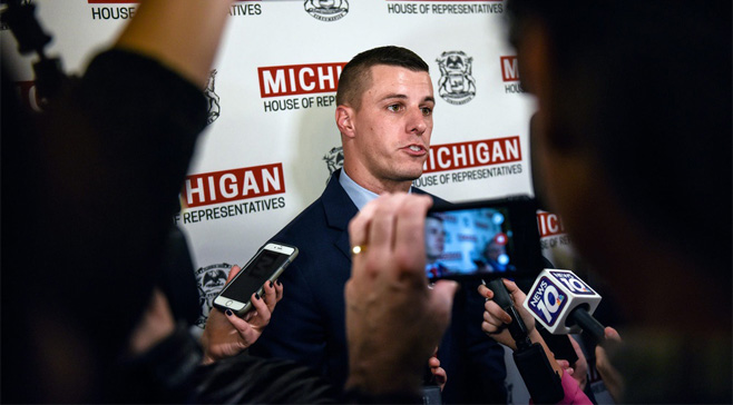 Former Michigan House Speaker Lee Chatfield Charged With Embezzlement ...