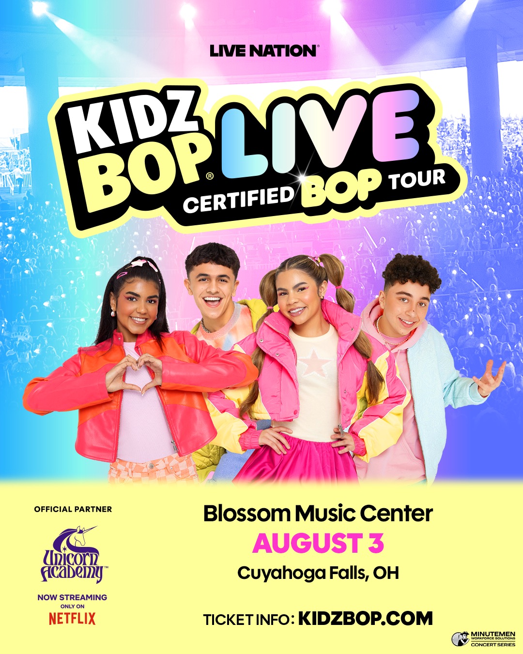 Kidz Bop at Blossom Music Center | WQXK-FM