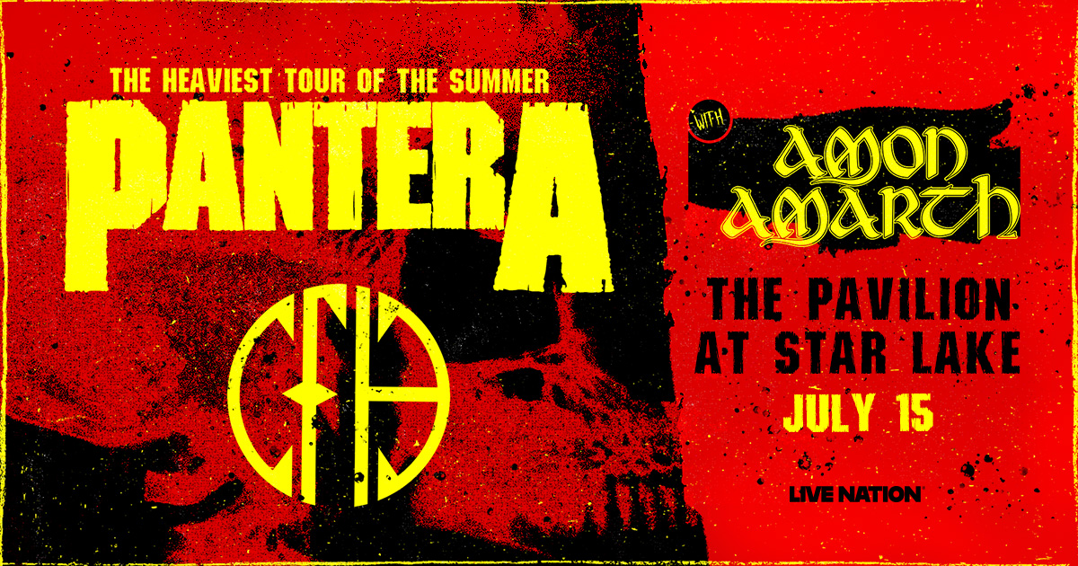 Pantera at The Pavilion at Star lake | WQXK-FM
