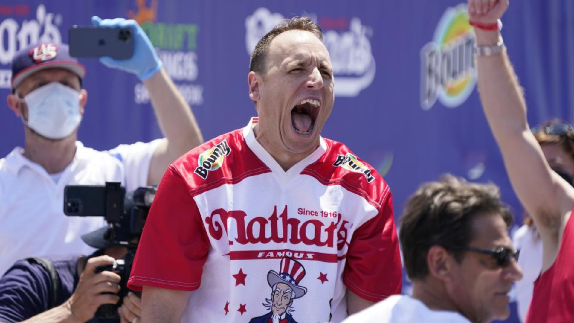 Joey Chestnut the Ultimate American