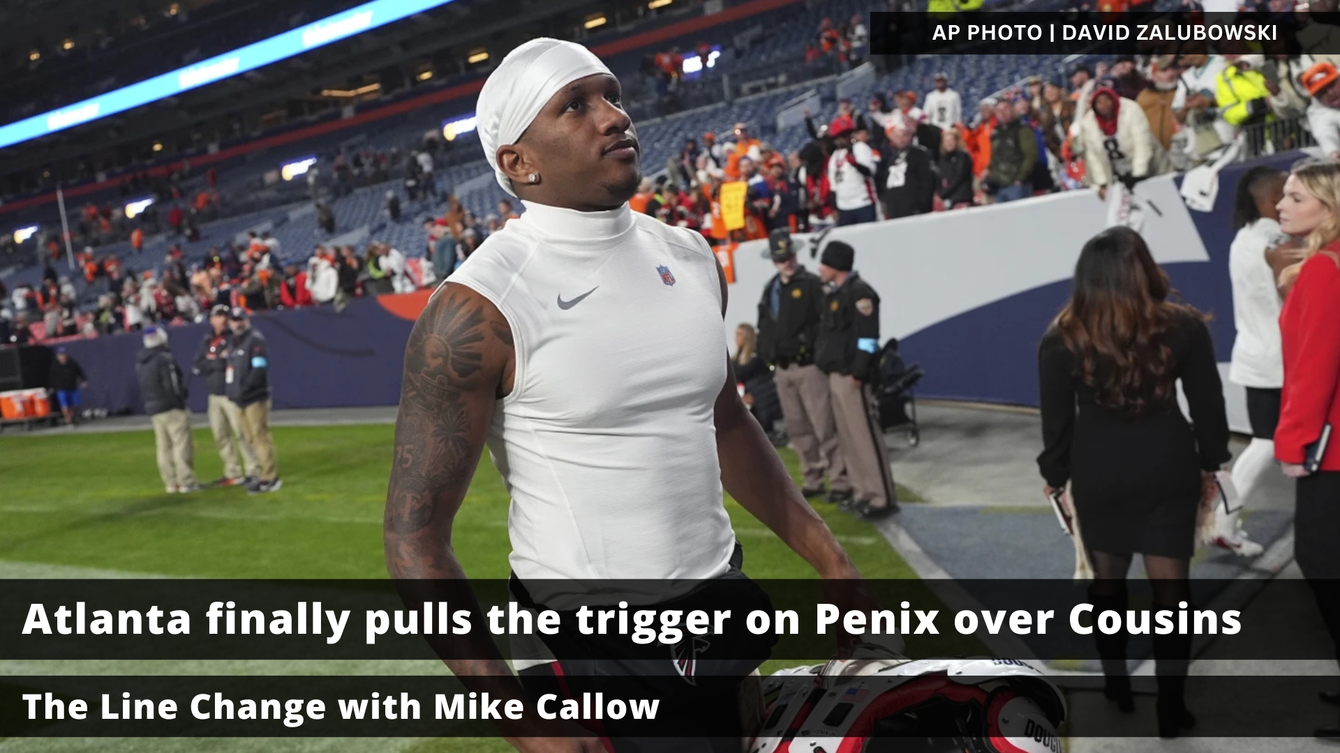 Atlanta finally pulls the trigger on Penix over Cousins | The Line ...