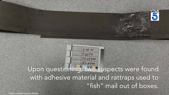 Thieves Caught in the Act “Fishing” Mail Out of A California USPS ...