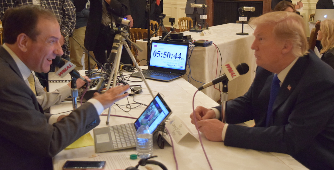 LISTEN: PRESIDENT DONALD TRUMP To LARRY O’CONNOR: I’m Very Unhappy the ...