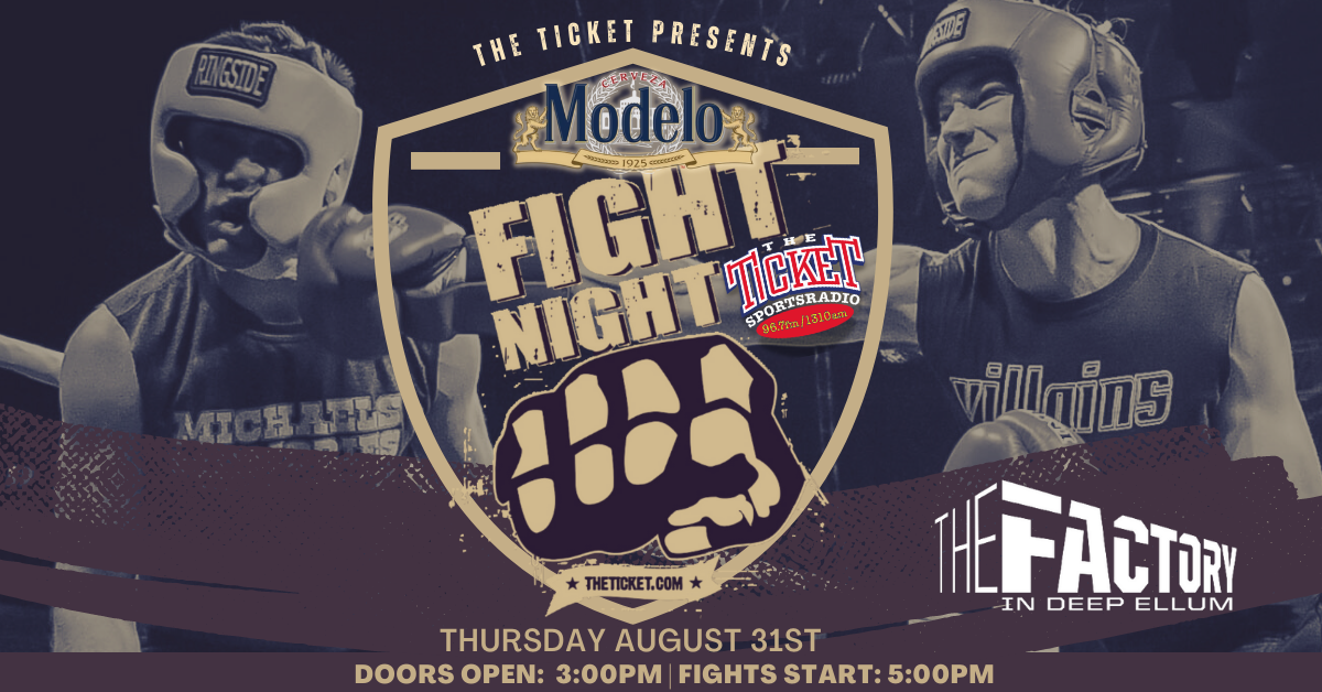 Join Us at Modelo Ticket Fight Night at The Factory