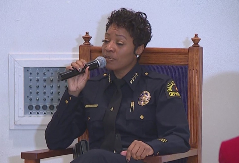 Dallas Police Chief Renee Hall Lays Out Plan to Build Trust, Address ...