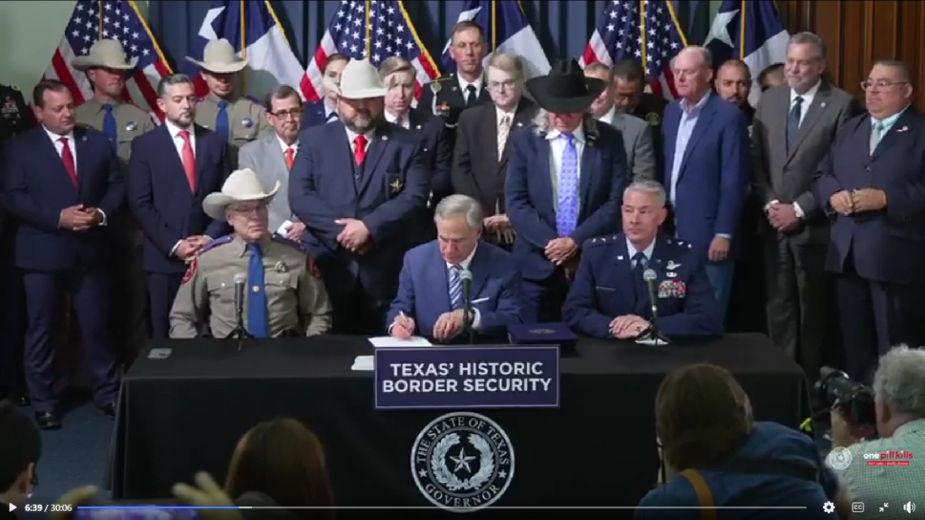 Governor Abbott Signs Bills To Bolster Border News Talk Wbap Am