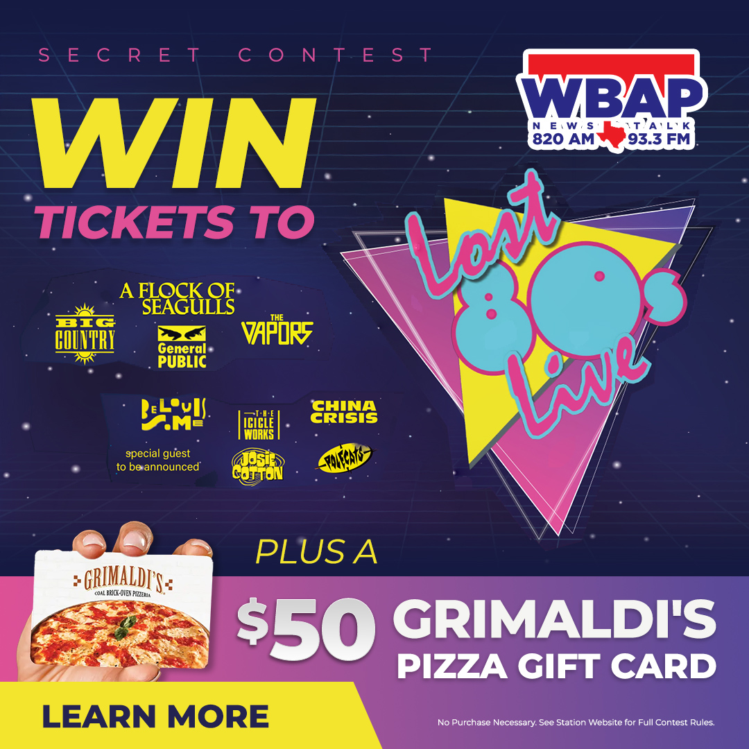 Win Tickets to Lost 80s Live with WBAP in Dallas/Ft. Worth, TX