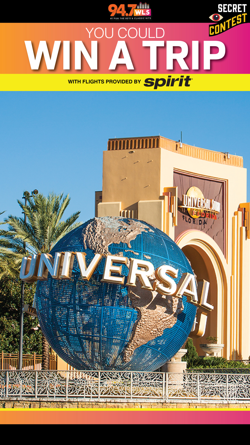 Secret Contest – 94.7 WLS Wants To Send You To Universal Orlando Resort ...