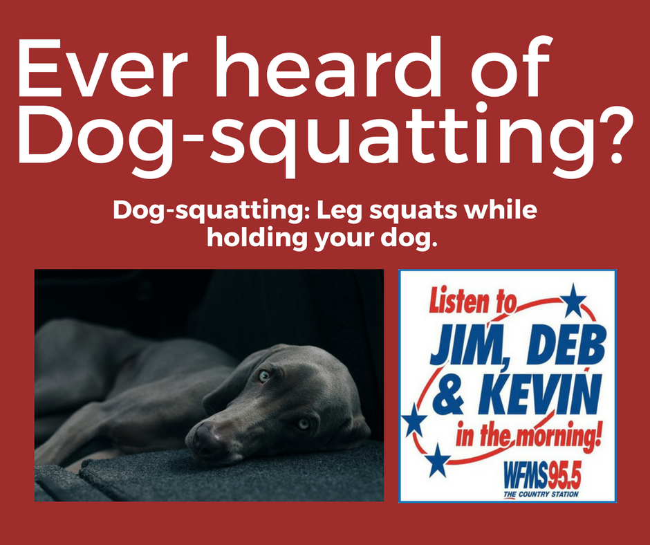Dog-squatting: The newest form of exercise? | WFMS
