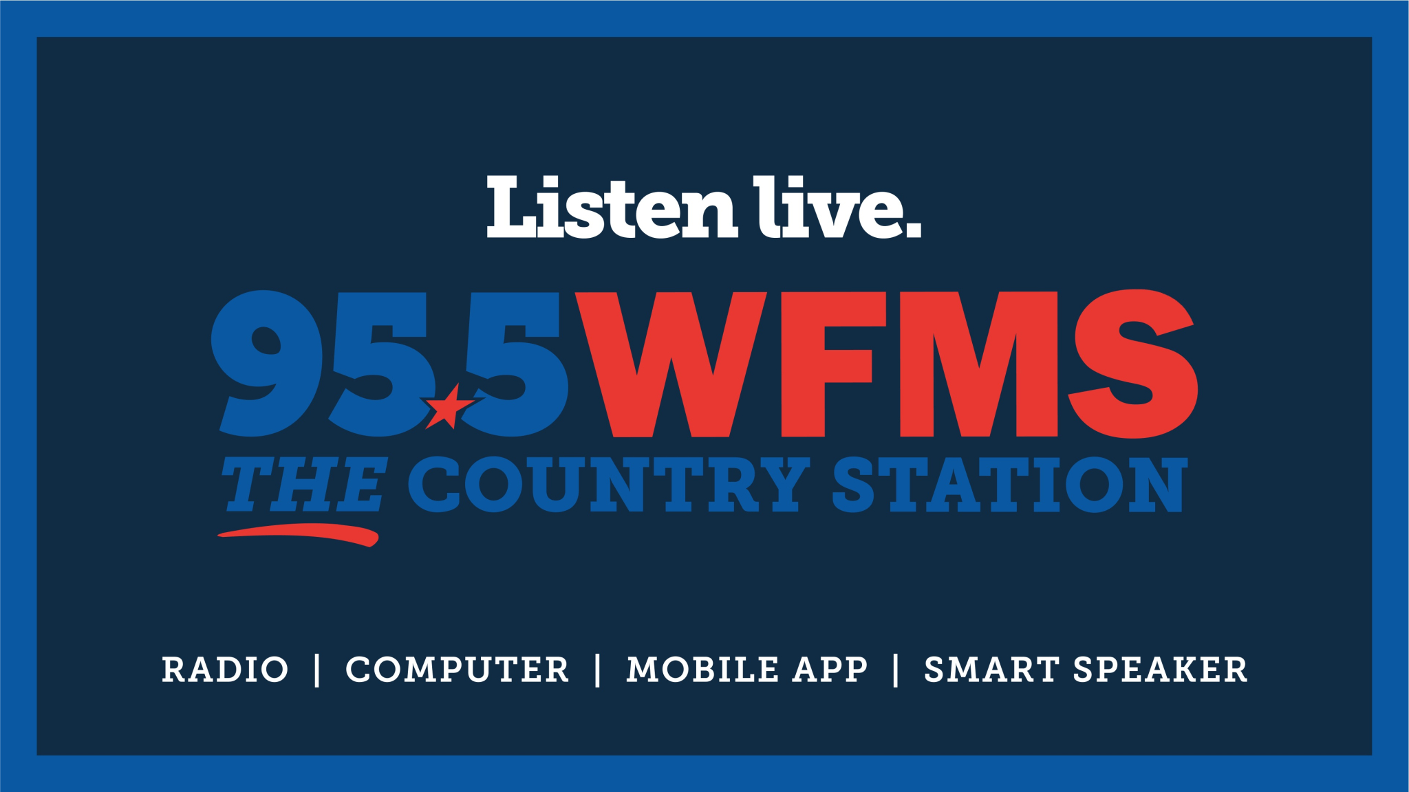 Listen Live to 95.5 WFMS | WFMS
