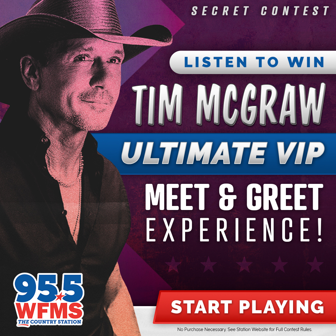 Listen to Win Luke Bryan VIP Experience w/ 95.5 WFMS in Indianapolis, IN