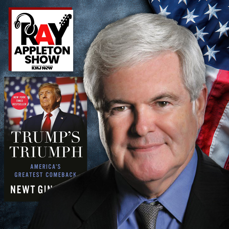 Exclusive: Newt Gingrich Joins Ray Appleton | News Talk 580 and 105.9 KMJ