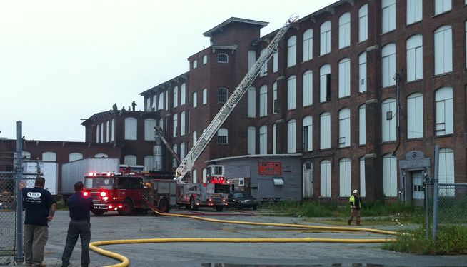 Fire breaks out at Fall River mill | WPRO