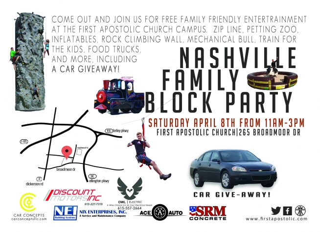 First Apostolic Church Family Block Party | 92Q WQQK-FM