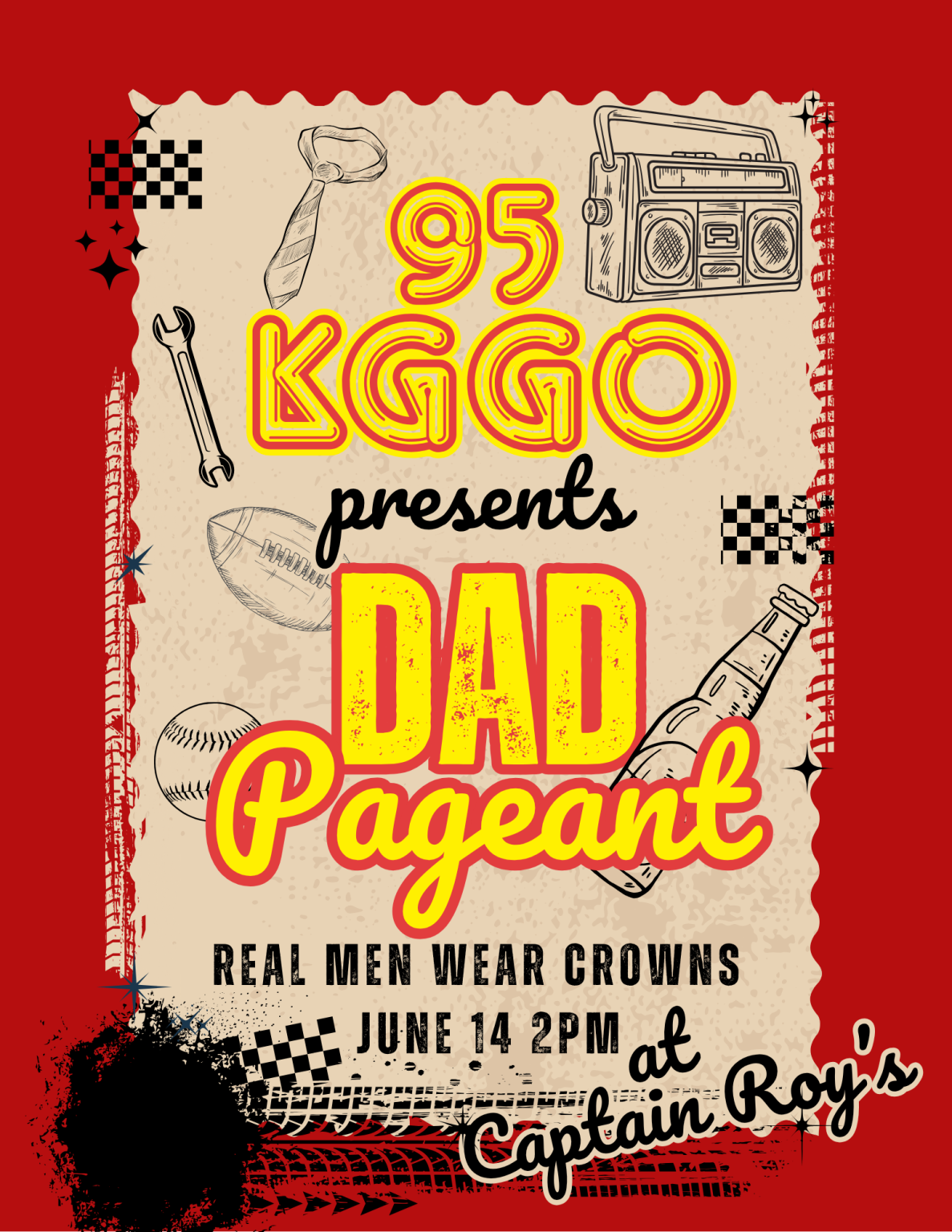 95 KGGO’s DAD Pageant Father’s Day Event at Captain Roy’s | 95 KGGO