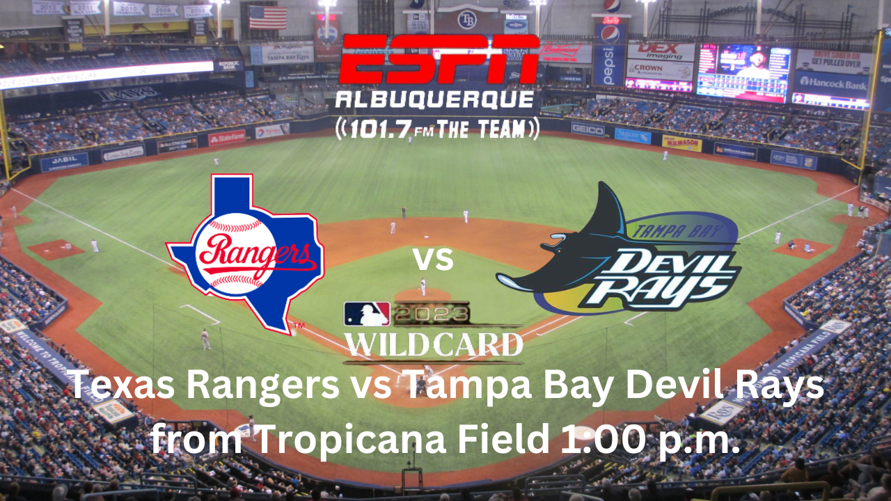 Texas Rangers vs Tampa Bay Devil Rays | KQTM-FM