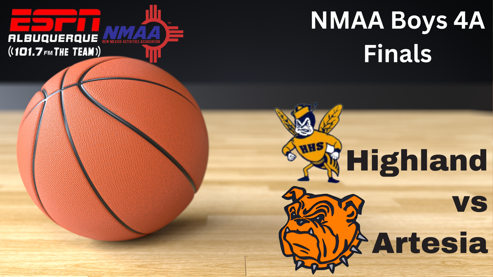 NMAA – 4A Boys Final – Highland vs Artesia | KQTM-FM