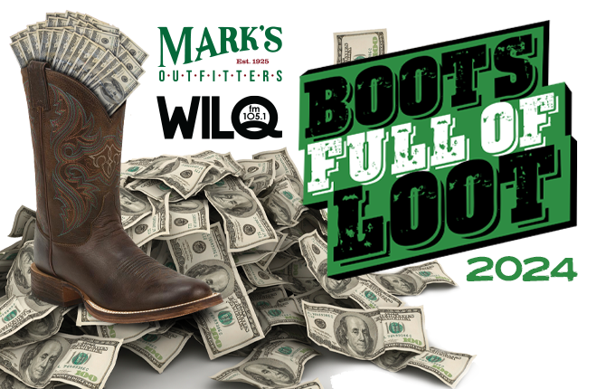 All Your Country Favorites! | 105.1 FM | | WILQ-FM