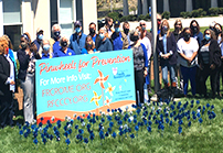 [VIDEO] “Placement of the Pinwheels” Event in Downtown Rome | WRGA