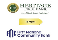 First National Community Bank completes merger with Heritage First Bank ...