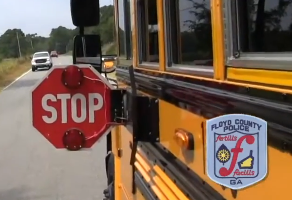[VIDEO] Floyd County Police: School Bus Safety PSA | WRGA