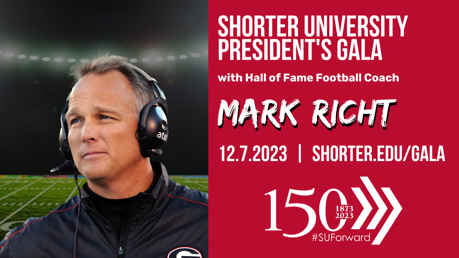 Shorter University President’s Gala to Feature Mark Richt | WRGA