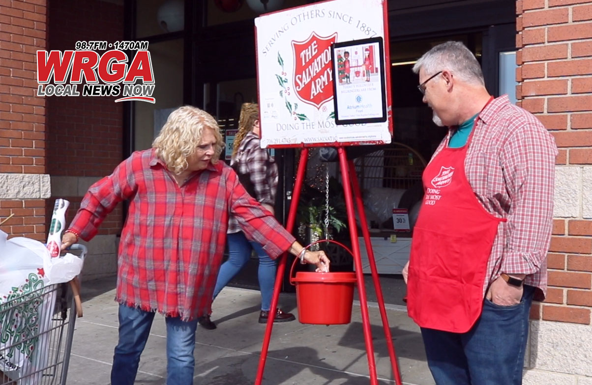 [VIDEO] Rome Salvation Army kicks off the 2023 Red Kettle drive | WRGA