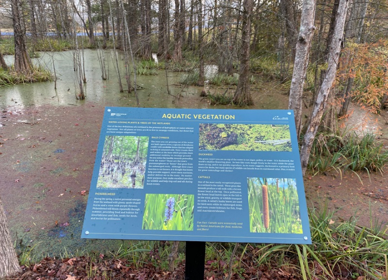 ECO Center wetlands signage unveiled | WRGA