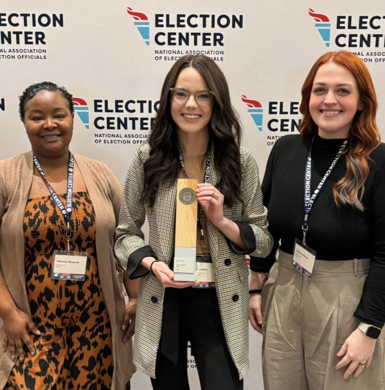 Floyd County Elections Office Earns National Voter Education Award | WRGA